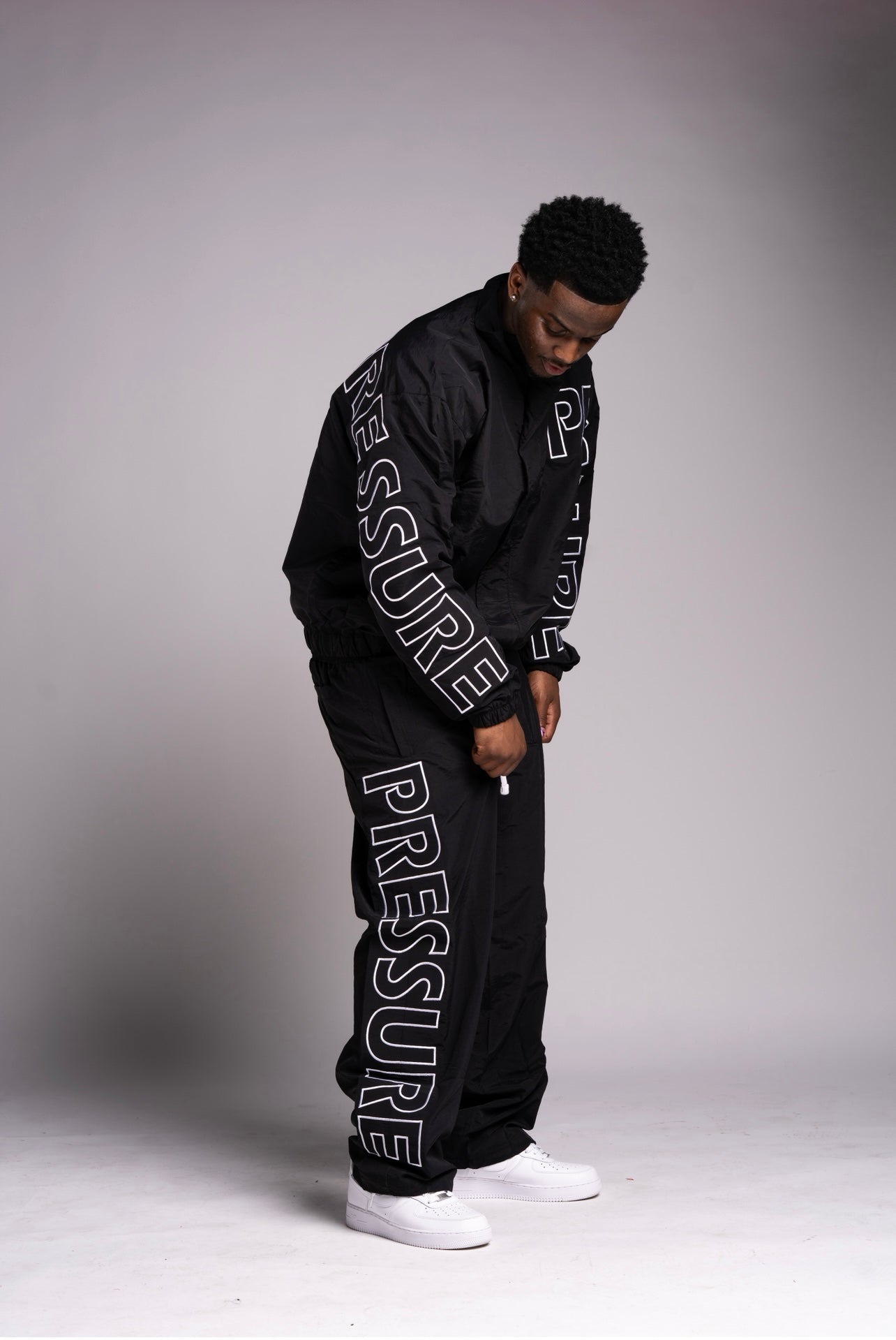 Pressure Nylon Zip Up- Black – The Applying Pressure Brand