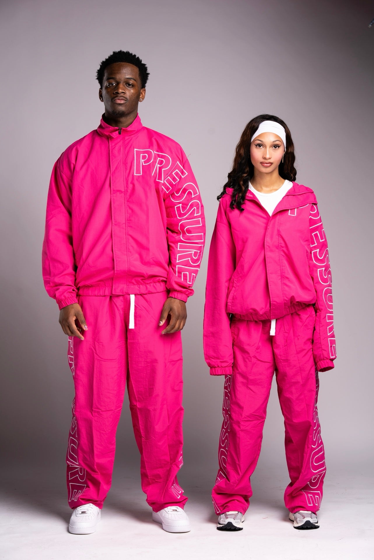 Pressure Nylon Zip Up- Pink – The Applying Pressure Brand